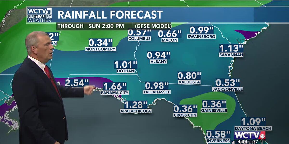 An unsettled weather pattern continues through the weekend An unsettled weather pattern continues through the weekend